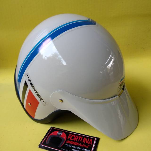 Jual Helm Fighter helm jadul helm klasik helm murah helm costom helm ...