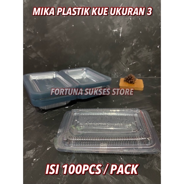 Jual Mika Plastik 3 isi 100pcs - Mika Kue Ukuran 3 - Mika 3a 3x 3xx 3c ...