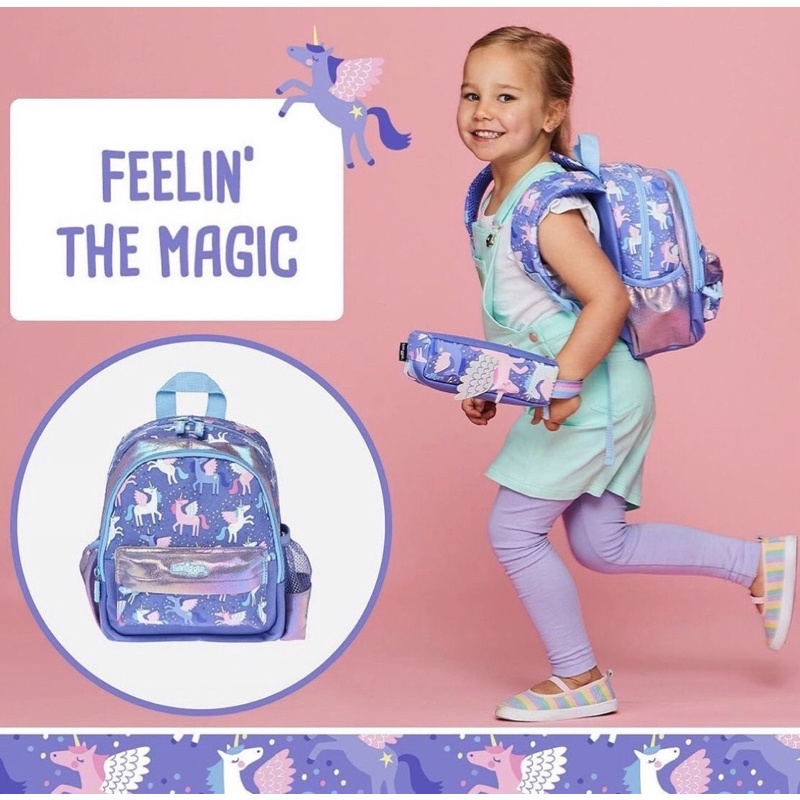 Jual smiggle up & down unicorn/smiggle teeny tiny backpack/smiggle ...