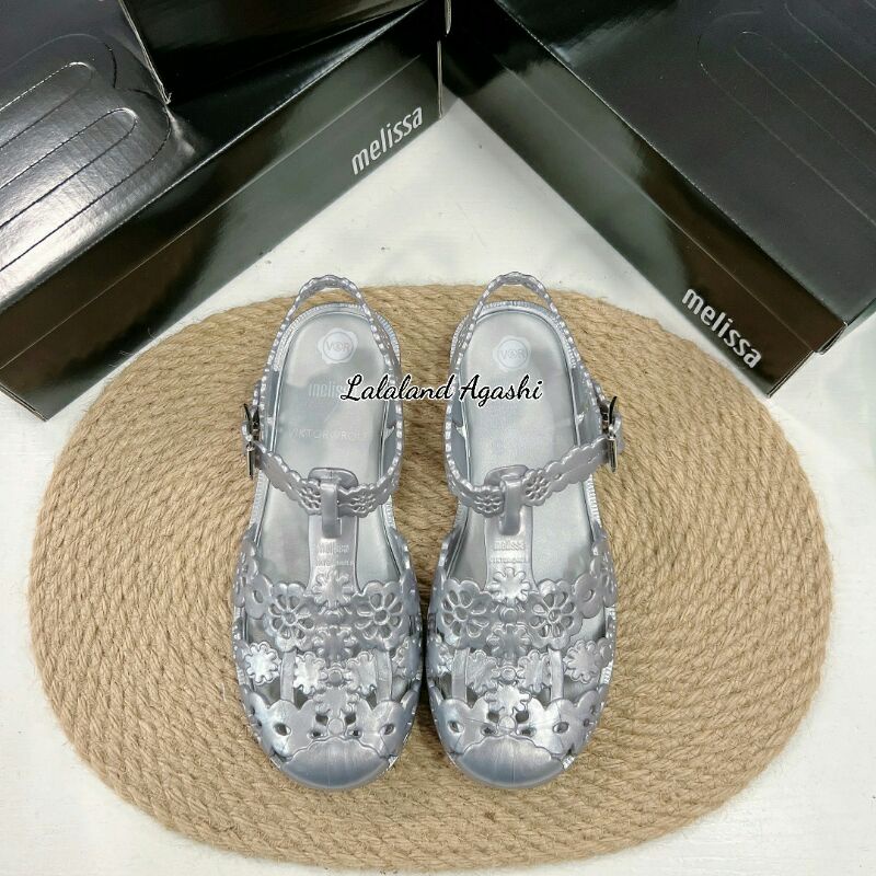 Jual Sepatu Melissa Possession Lace + Viktor And Rolf Ad Silver/ Sepatu ...