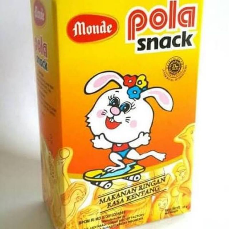 Jual MONDE Pola Snack Rasa Kentang 25 gr | Shopee Indonesia