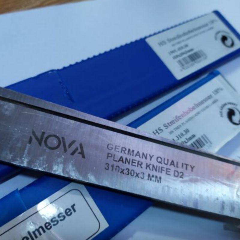 Jual Baja HSS 18% D2 Planer Knife Nova Germany Panjang 31 cm / 41 cm ...