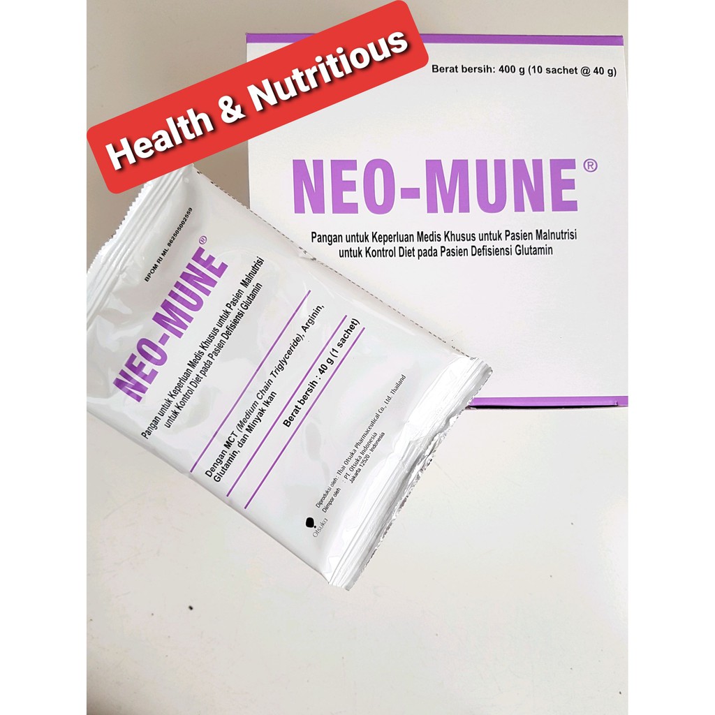Jual PER BOX! SUSU NEOMUNE NEO-MUNE 40 GRAM SUSU MENUNJANG IMUNITAS | Shopee Indonesia