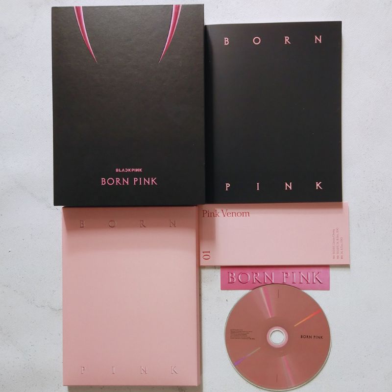 Jual (READY) BLACKPINK - BORN PINK BOX SET ALBUM ONLY PINK VERSION ...