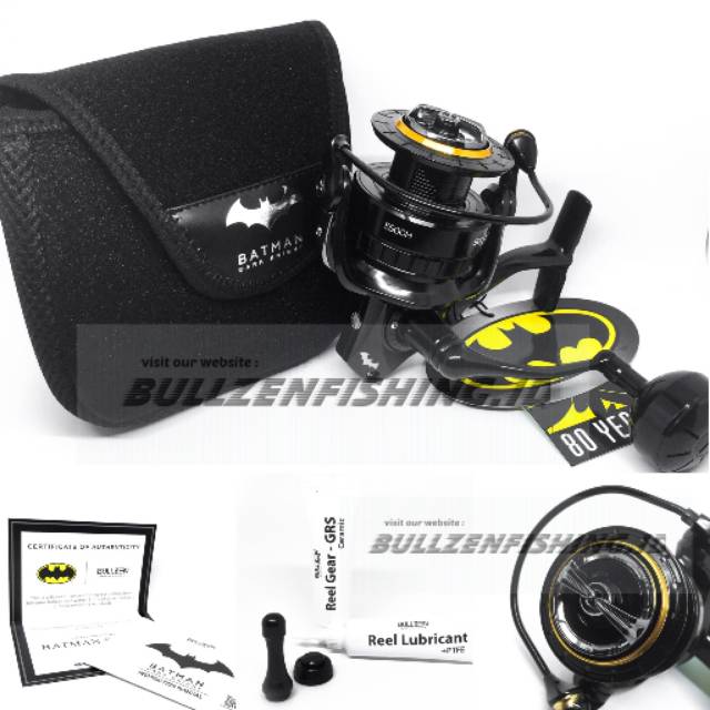 Jual Reel BATMAN 5500H Dark Knight Series | Bullzen Original ...