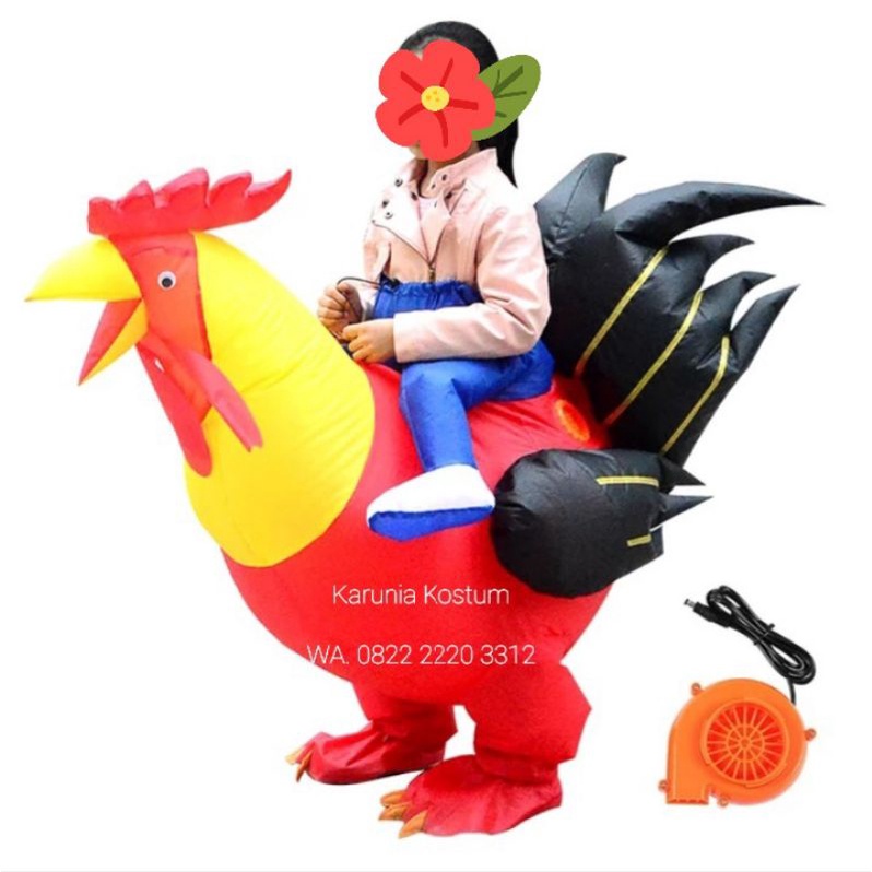 Jual KOSTUM AYAM JAGO LUCU KOSTUM ANGIN COSPLAY DEWASA PESTA ULTAH ...