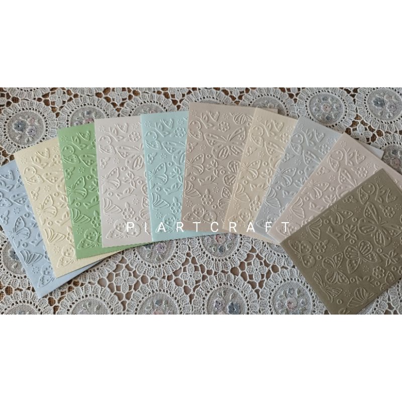 Jual Kertas background emboss (3) - DIY Scrapbook / journal / kartu ...