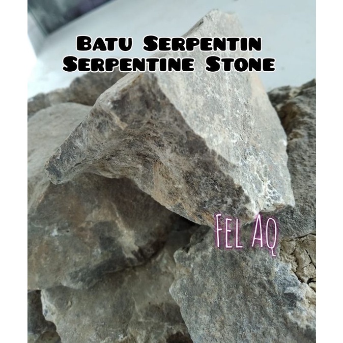 Jual Batu Serpentin 1kg Serventin Serpentine Stone Hias Aquarium ...