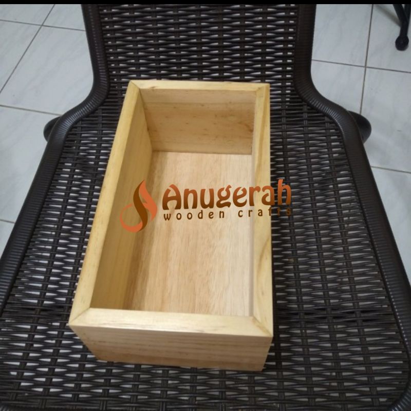 Jual 15x27x10 Kotak Kayu Kecil, Anugerah Wooden Craft, Kotak Kayu ...