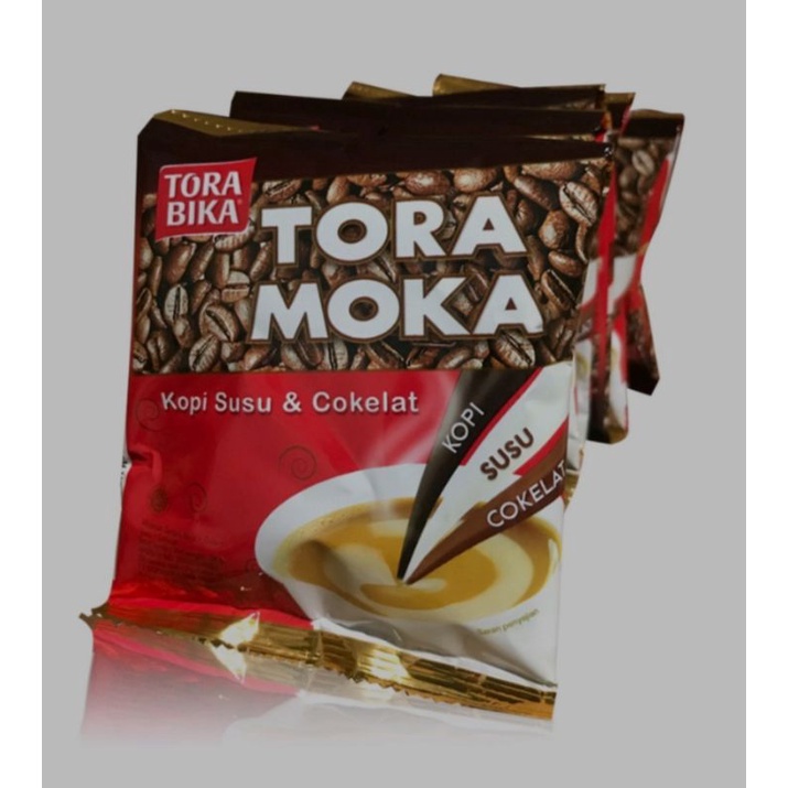 Jual KOPI BUBUK INSTAN TORA MOKA KOPI SUSU & COKLAT 28g (10 bungkus ...