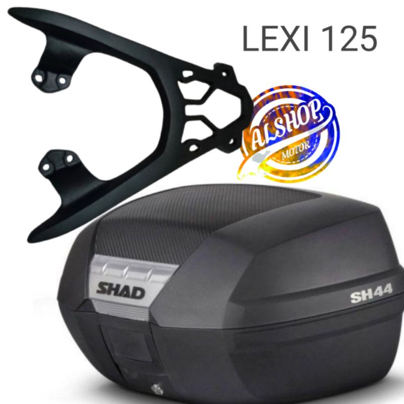 Jual PAKETAN BOX SHAD SH44 DAN BREKET BOX MOTOR LEXI 125 + BOX SH 44 ...