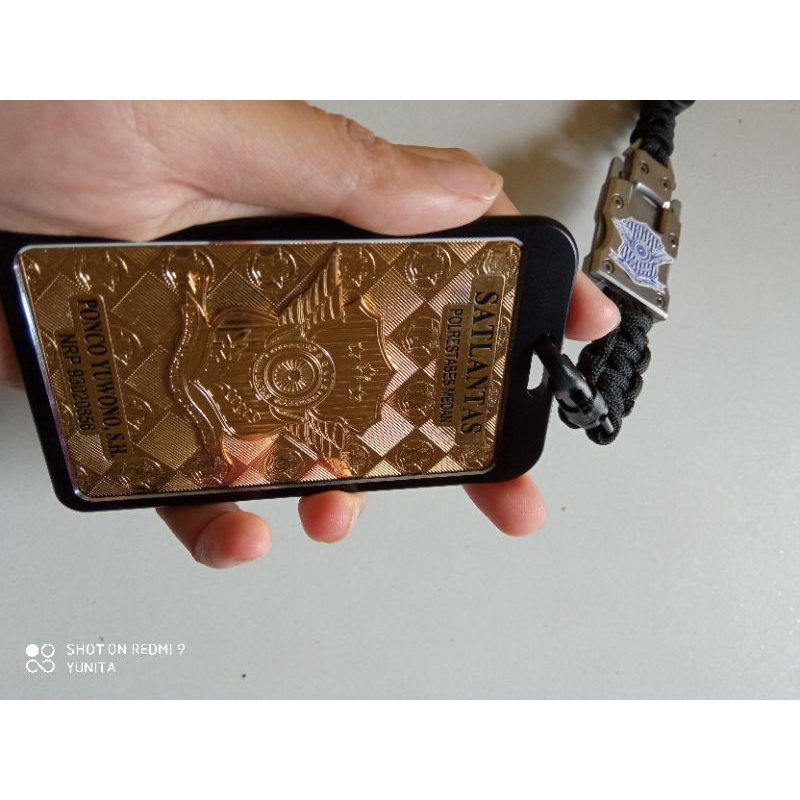 Jual CUSTOME ID CARD BERMOTIF LOGO PLUS TALI YARD BERLOGO | NAME TAG ...