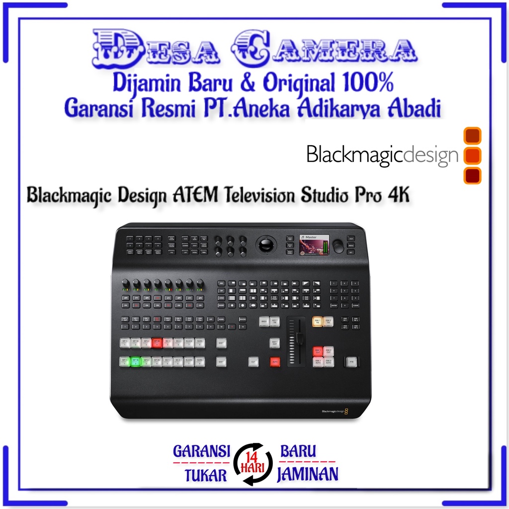 Jual Blackmagic Design ATEM Television Studio Pro 4K | Shopee Indonesia