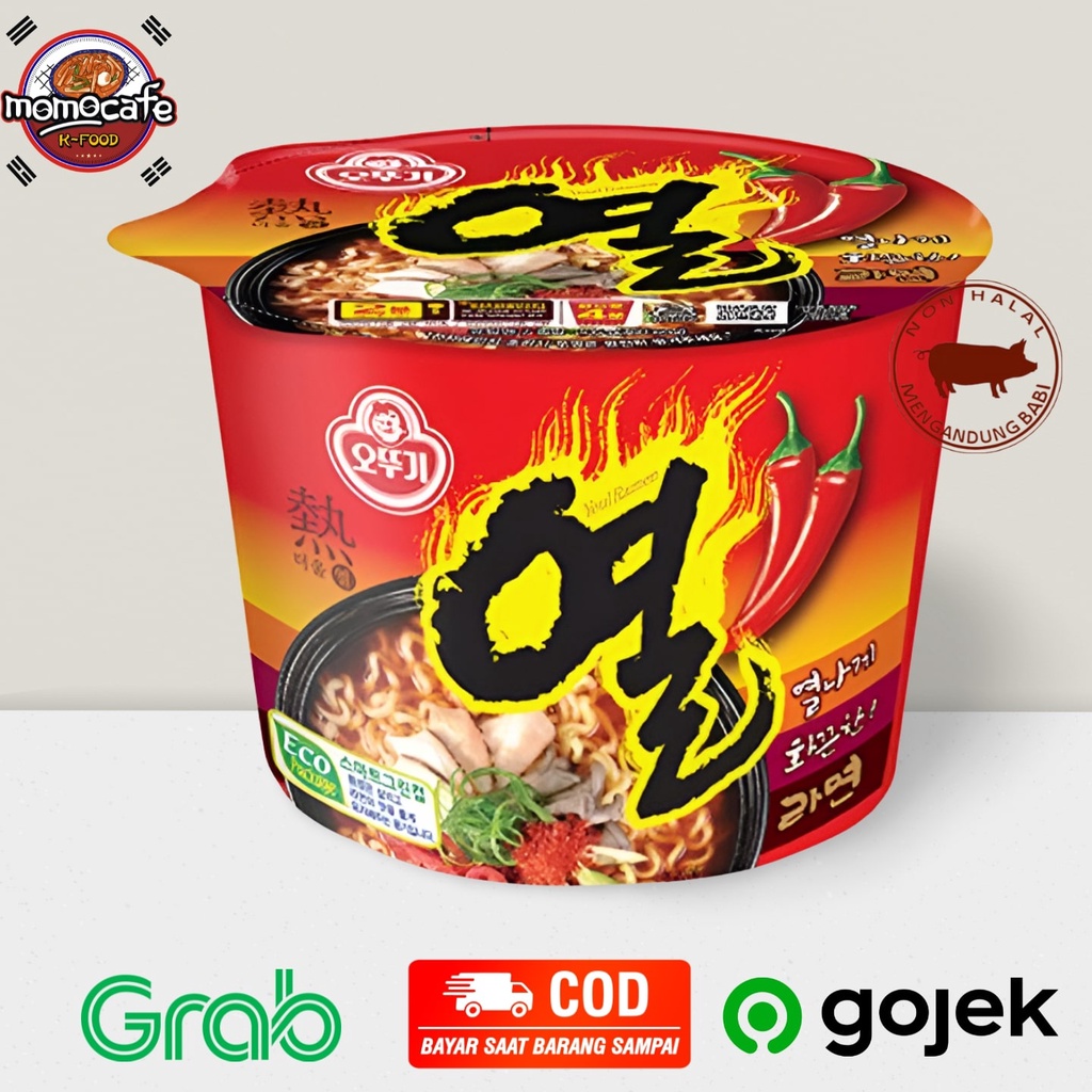 Jual Ottogi Yeol Ramen Bowl - Spicy Ramen Made In Korea | Shopee Indonesia