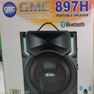 Jual SPEAKER AKTIF BLUETOOTH GMC 897S/897R/897H FREE MIC | Shopee Indonesia