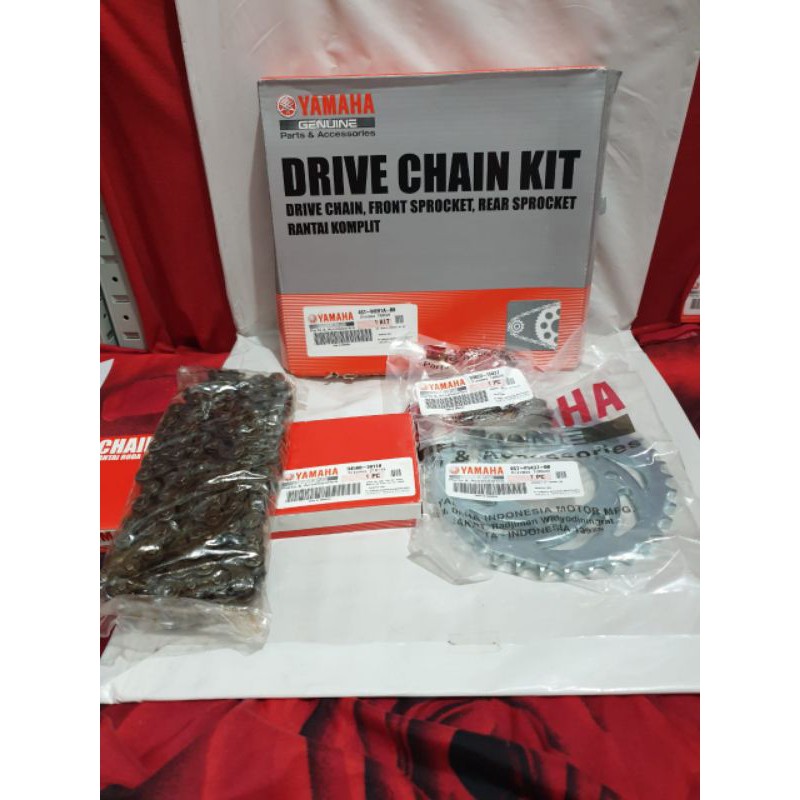 Jual gear set motor yamaha R25 MT25 original yamaha genuine part ...