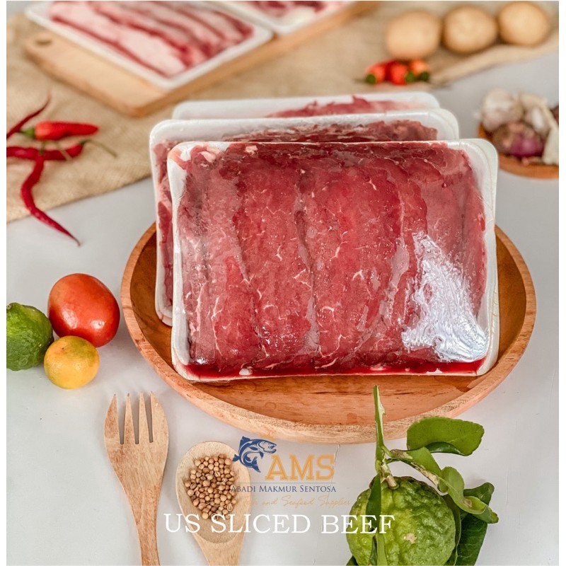 Jual Daging Slice Jogja / Sliced Beef Low Fat 500 gr & 1 kg | Shopee ...