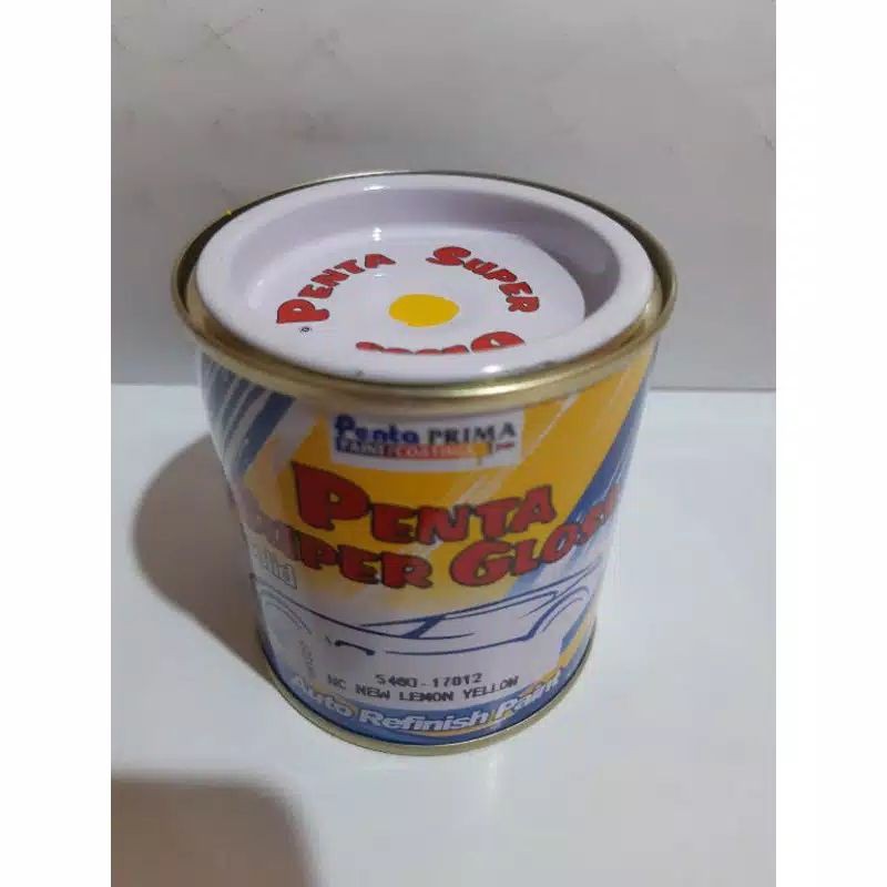 Jual CAT PENTA SUPER GLOSS NC SOLID -200 GRAM - HITAM/PUTIH/DOFF/SILVER ...