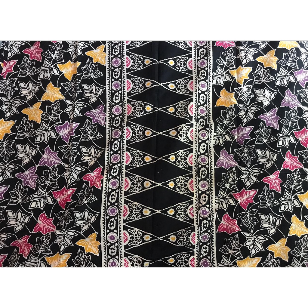 Jual Batik Kontemporer Motif Daun Kangkung (Cap Colet) | Shopee Indonesia