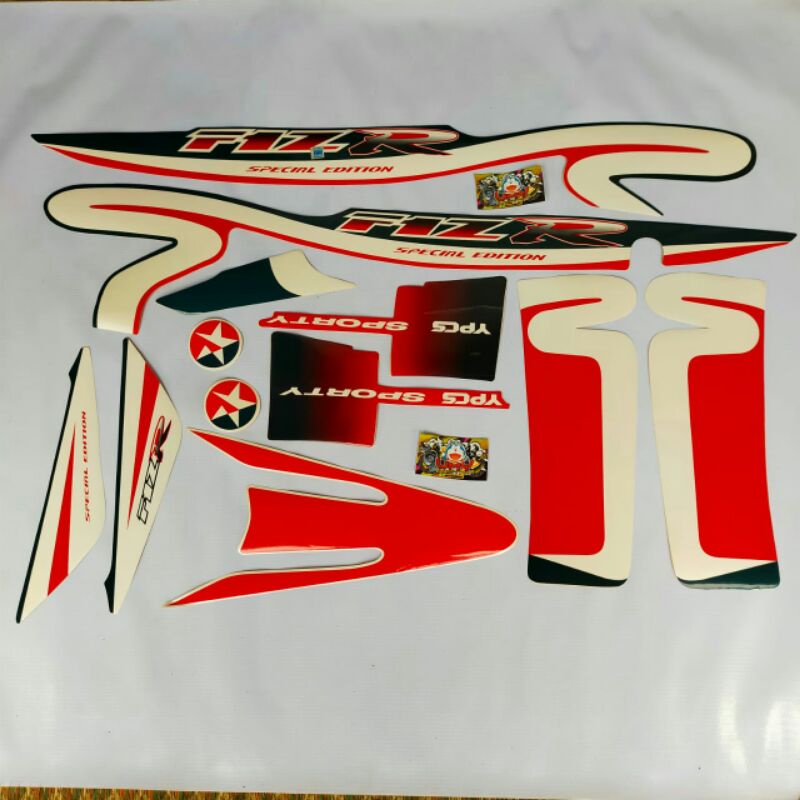 Jual Striping fiz r fizr sticker fizr fis setriping fiz r fizr lis body ...