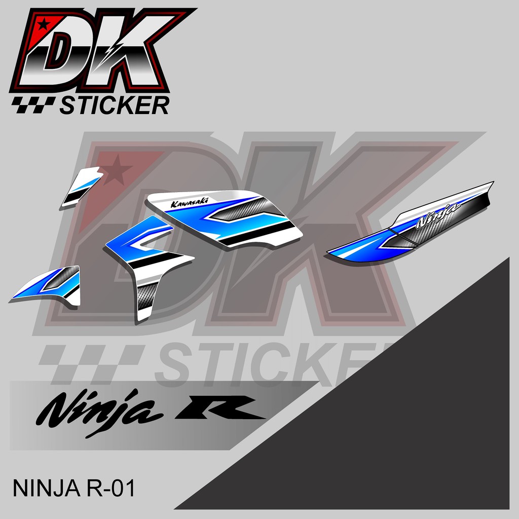Jual STIKER STRIPING DECAL NINJA R-01 | Shopee Indonesia