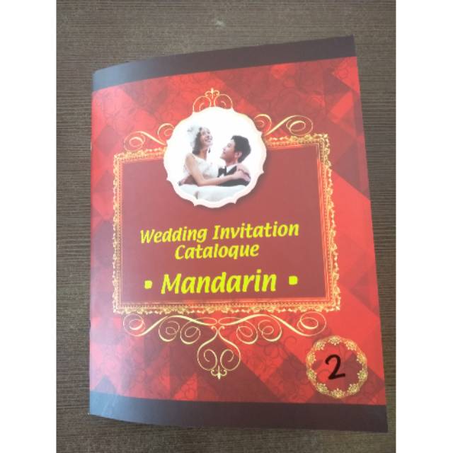 Jual Katalog undangan mandarin 2 (Soft Cover) | Shopee Indonesia