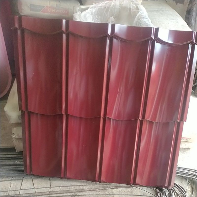 Jual Genteng Metal Maroon,, Hitam | Shopee Indonesia