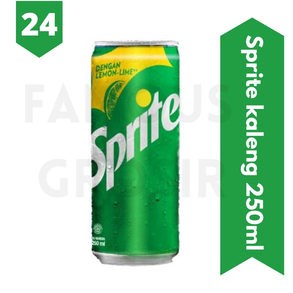 Jual Sprite Kaleng 250ml/isi 24pcs | Shopee Indonesia