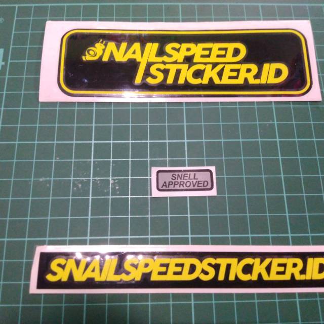 Jual Sticker helmet logo SNELL APPROVED | Shopee Indonesia