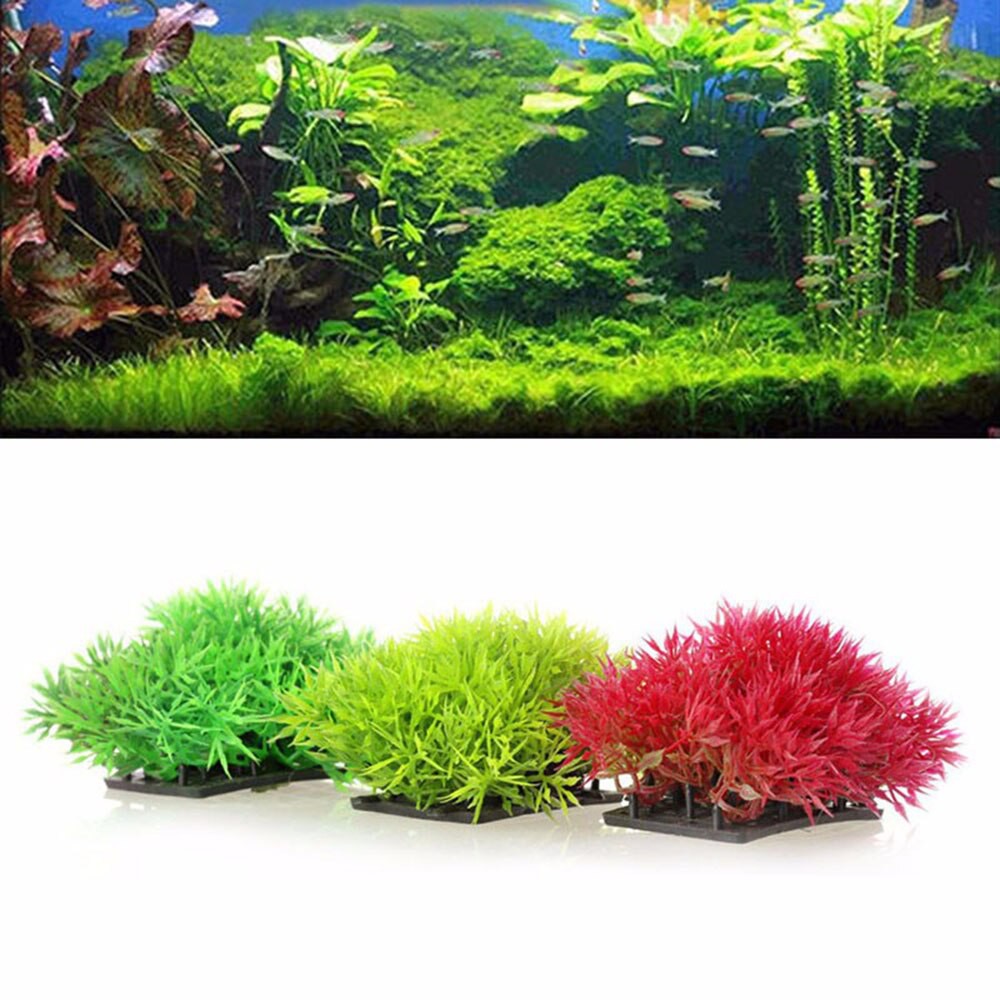 Jual IMPORT 1 pc Water Weeds Ornament Underwater Aquatic Fish Tank ...