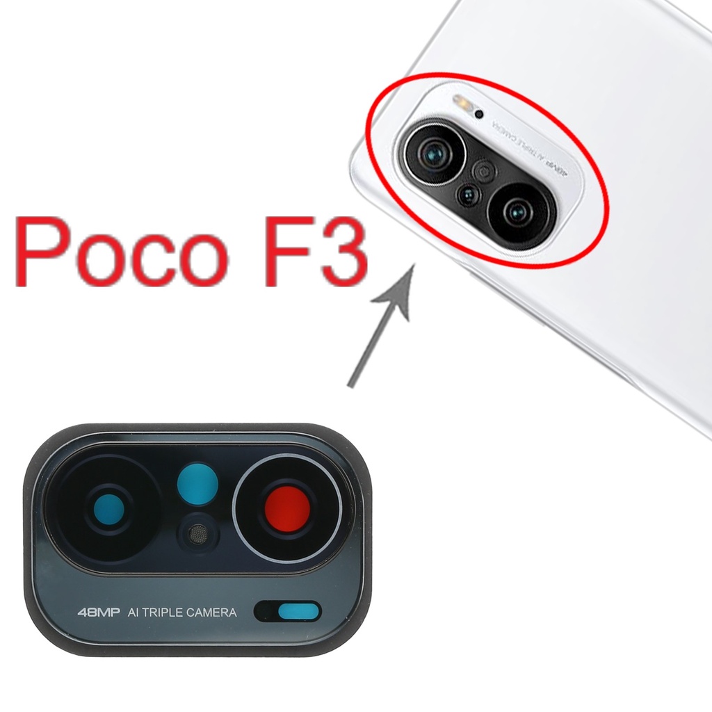 Jual Lensa Kaca Kamera Belakang Plus Frame - Xiaomi Poco F3 | Shopee ...