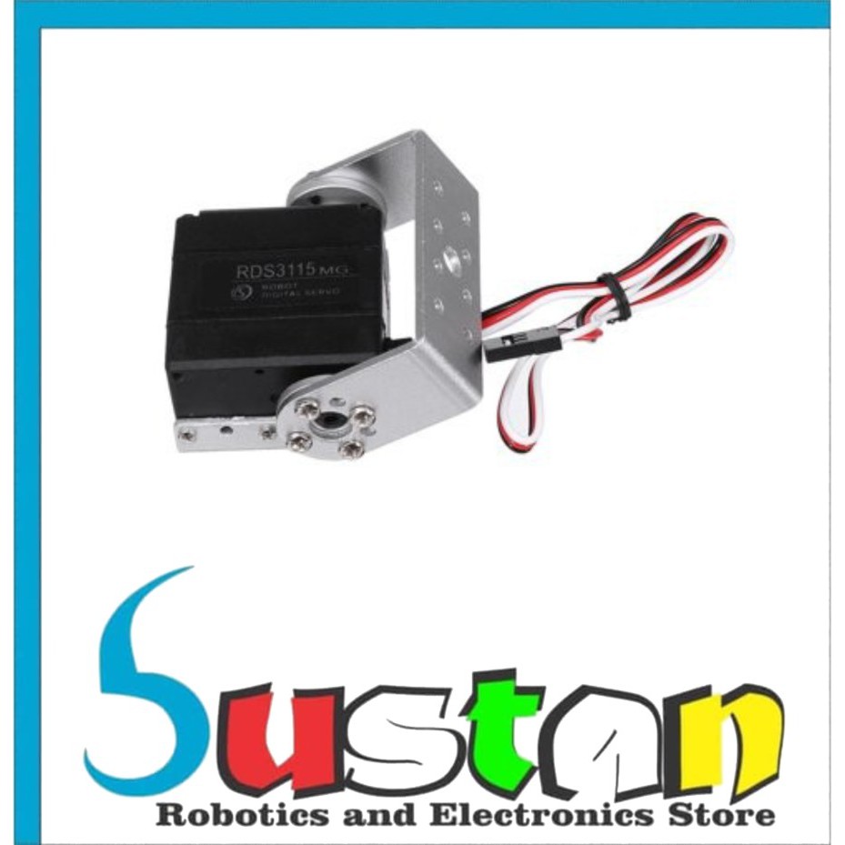 Jual SERVO RDS3115MG 15KG DOUBLE HEAD MOTOR 270 DEGREE METAL GEAR ...