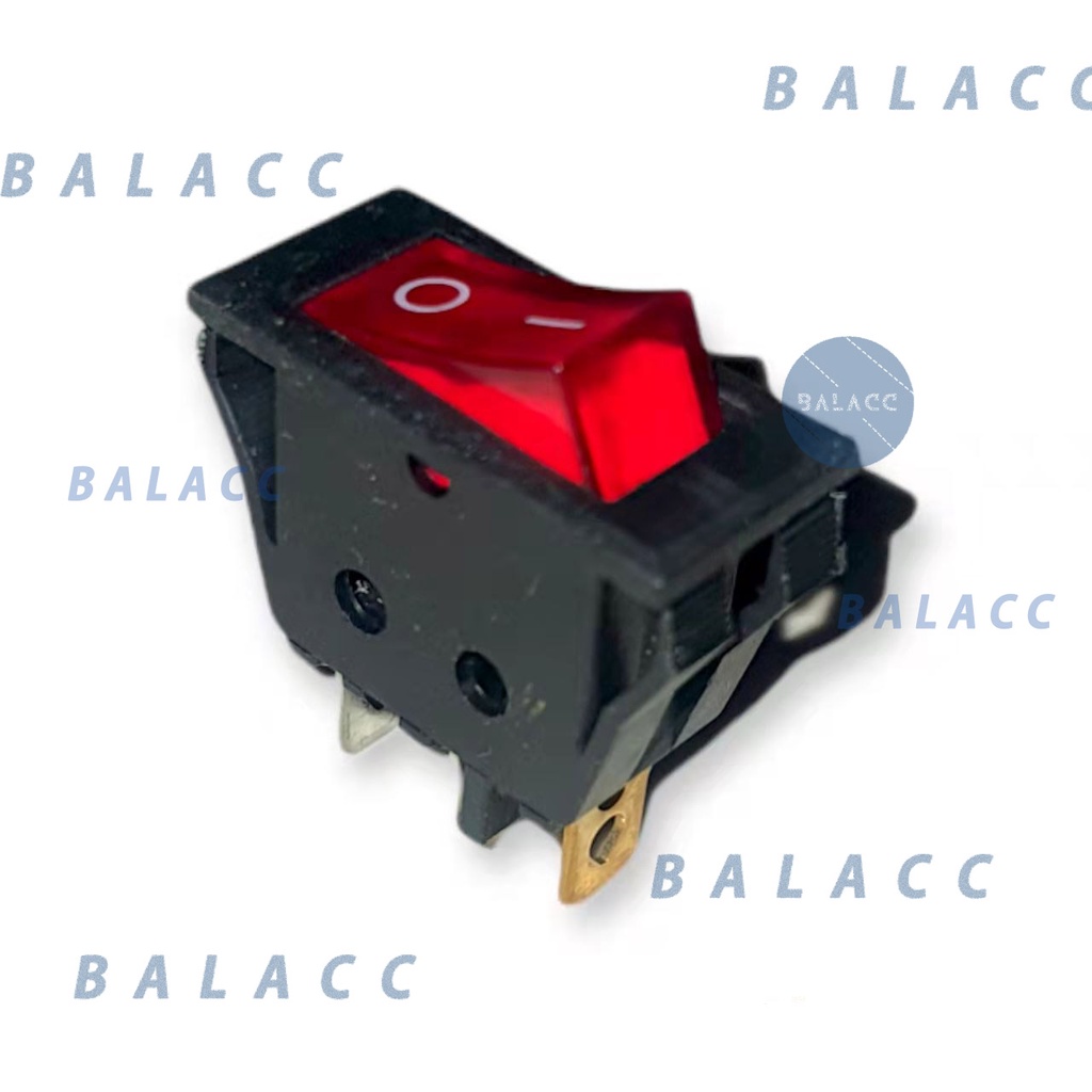 Jual Saklar Rocker Switch Lampu Kecil 3 Pin / Switch Lampu Kecil ON OFF ...