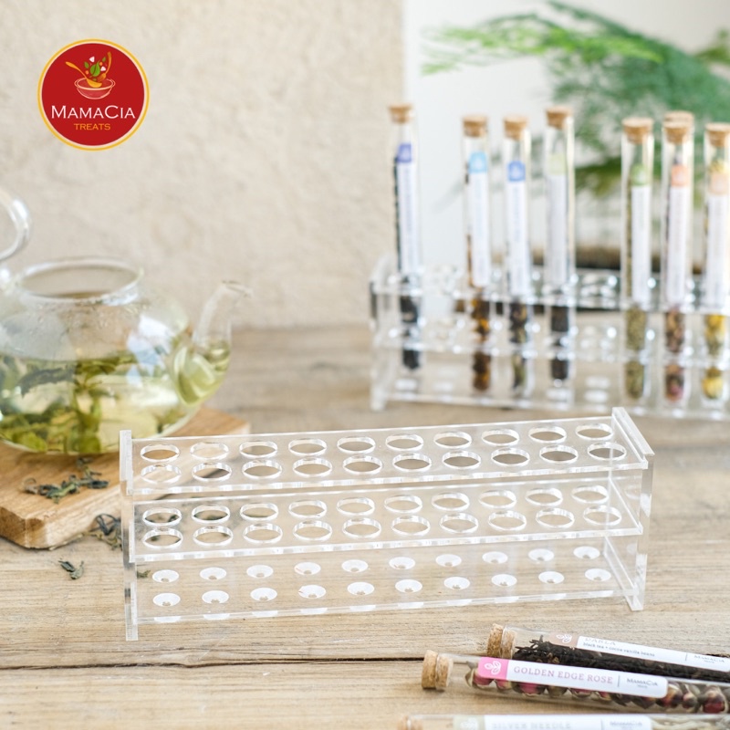 Jual Mamacia Treats Rak Tea Tube / Rak Tabung Teh / Rak Tabung Reaksi ...