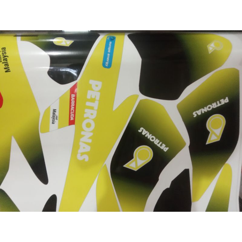 Jual Stripping Decal full body Aerox 155 Petronas | Shopee Indonesia