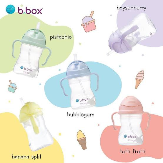 Jual B.box Sippy Cup Gelato Series 240ml / Bbox Sippy Cup Regular Series 240ml / Botol Minum ...