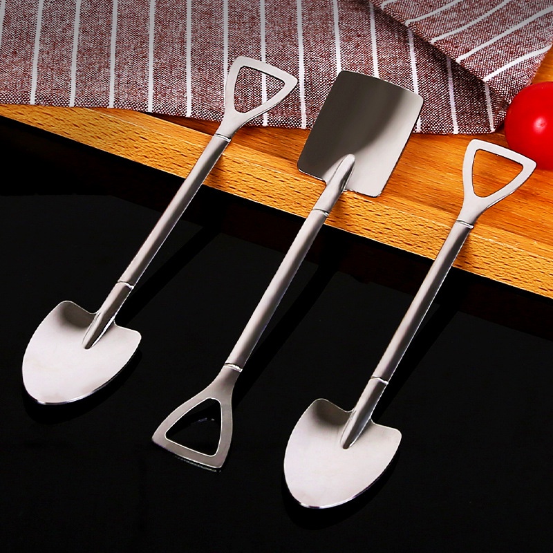 Jual 304 stainless steel sekop sendok rumah tangga komersial makanan ...