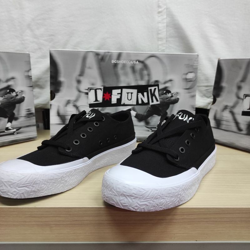 Jual Sepatu Black White DC Original T-FUNK LO X TATI (BLW) | Shopee ...