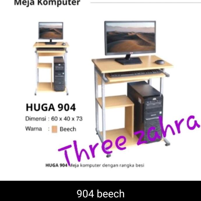 Jual PROMO MEJA BELAJAR MEJA KERJA KANTOR RANGKA BESI PARTIKEL BOARD ...