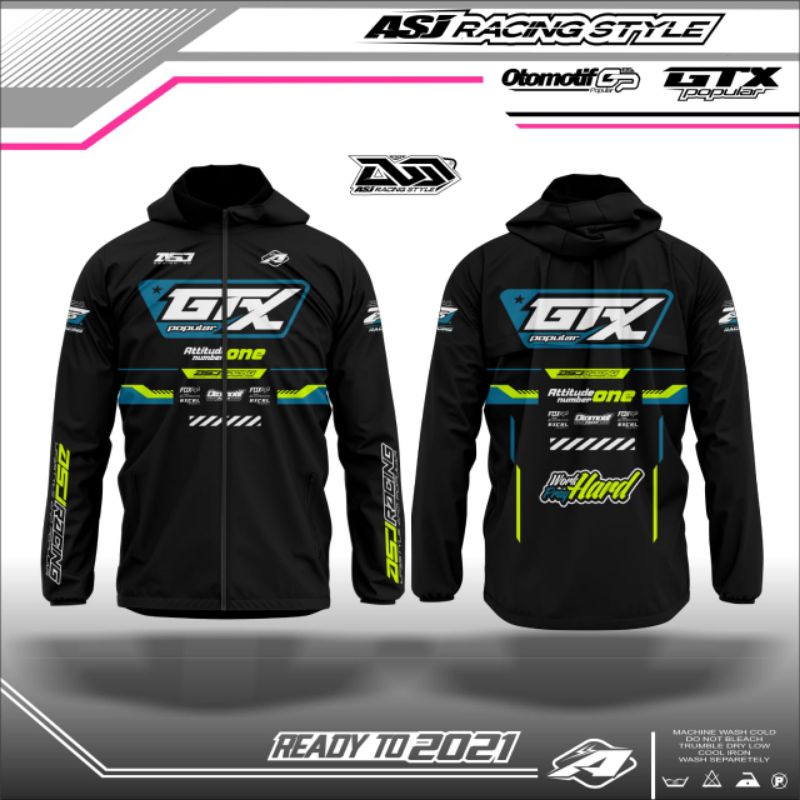 Jual JAKET RACING GRASTRACK POPULAR BAHAN PARASUT | Shopee Indonesia