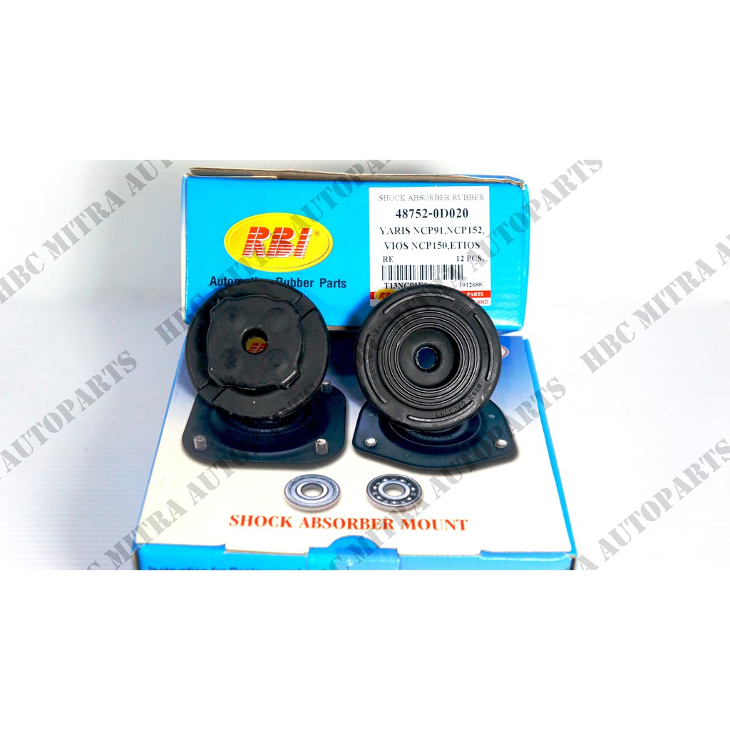 Jual Karet Shock Belakang Bawah Yaris VIOS 48752-0D020 RBI | Shopee ...