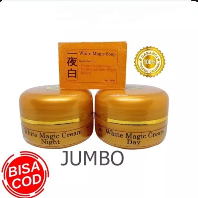 Jual Paket Cream Magic Korea 3in jumbo 30gr | Shopee Indonesia
