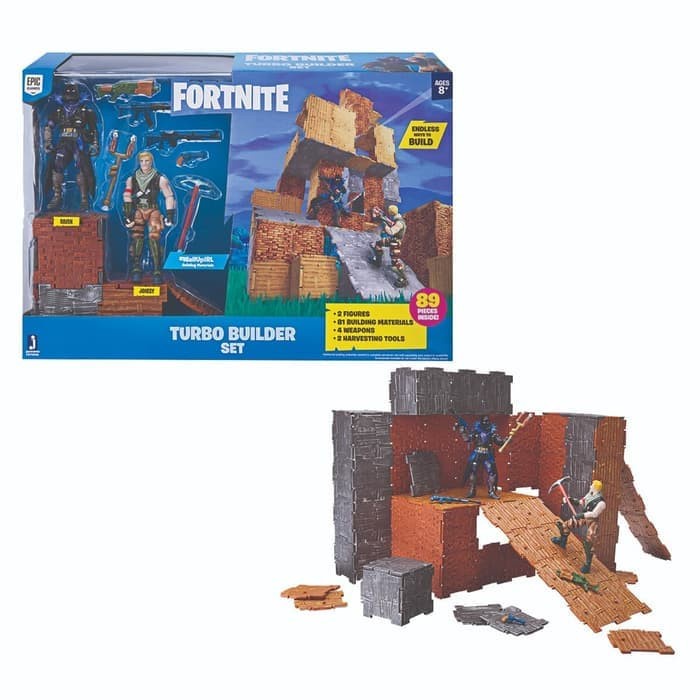 Jual Fortnite 2 Figure Pack S1 Turbo Builder Set Jonesy and Raven ...