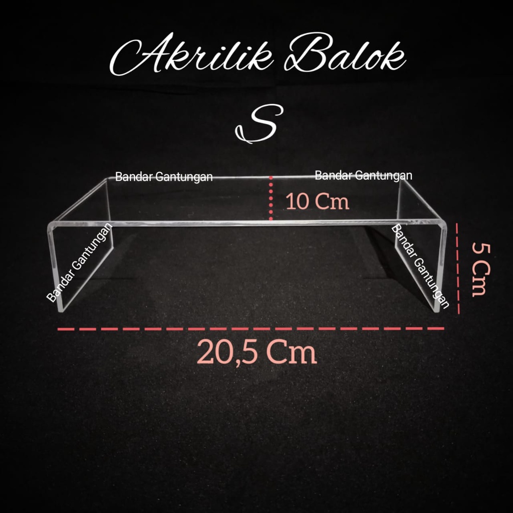 Jual Akrilik Dompet Akrilik Tas Display Pajangan Tas Stand Tas Acrylic ...