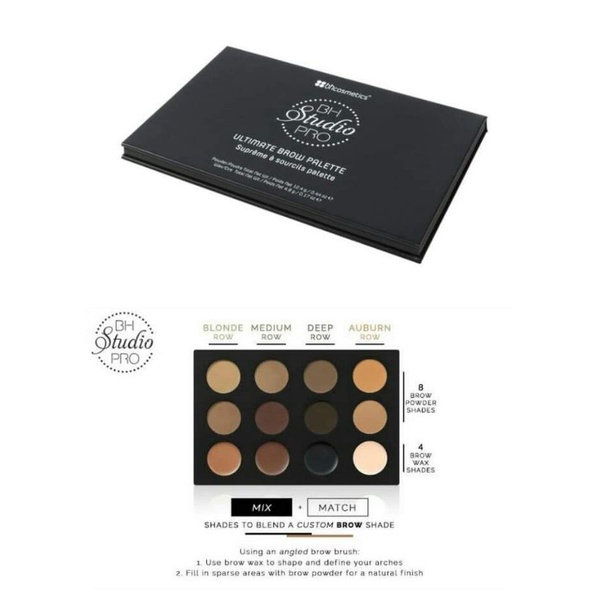 Jual BHCosmetics BH Cosmetics Studio Pro Ultimate Brow Palette | Shopee ...