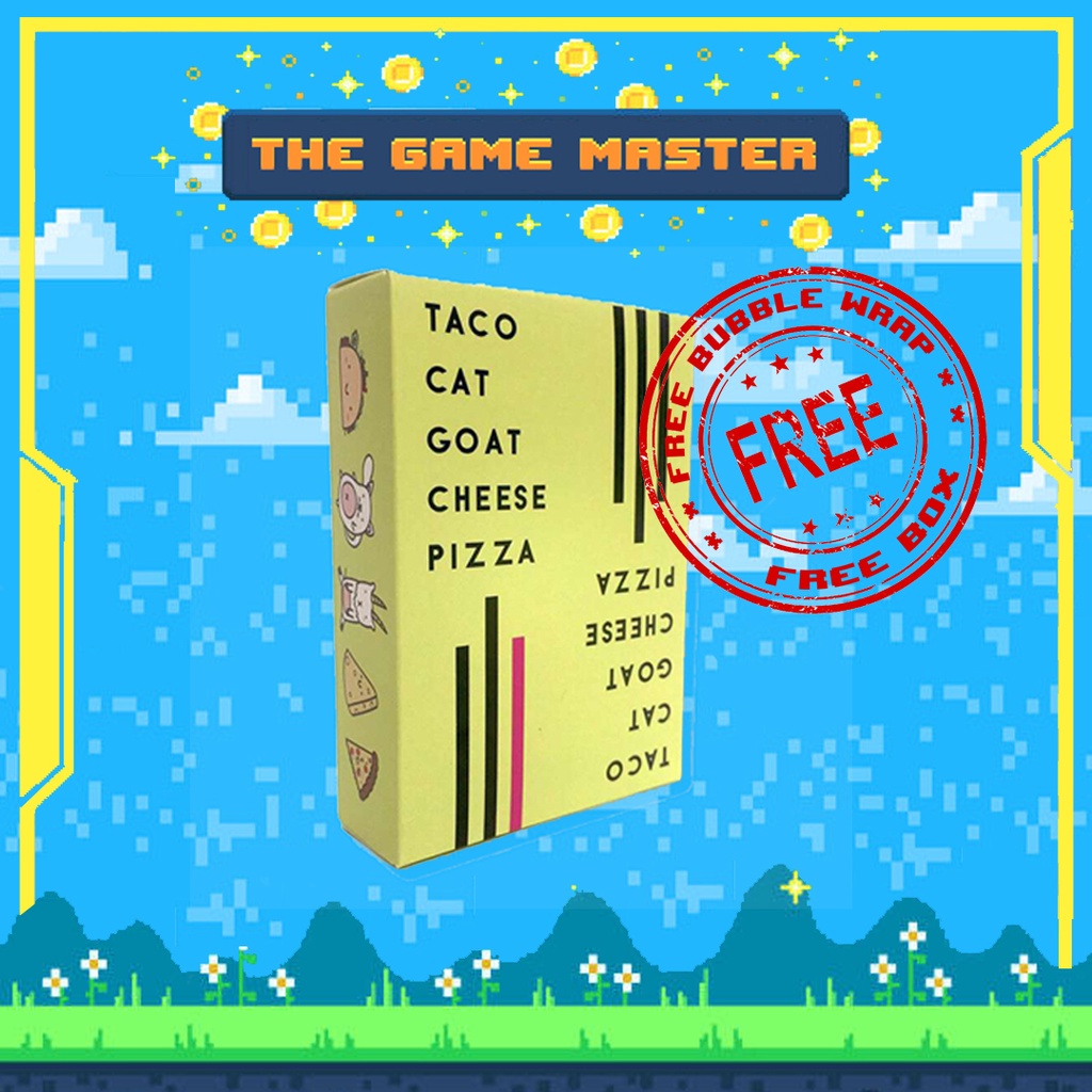 Jual TACO CAT GOAT CHEESE PIZZA Board Game Card Game | Shopee Indonesia