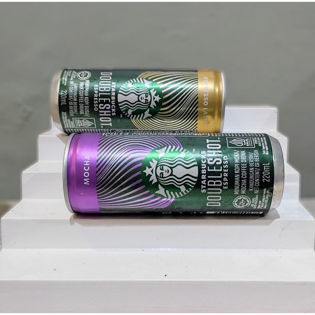 Jual Starbucks Doubleshot Espresso 220ml Kaleng Can / Rasa Mocha dan ...