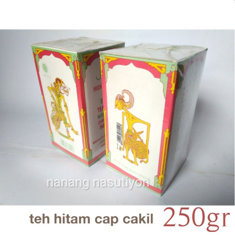 Jual teh hitam/black tea CAP CAKIL tambi wonosobo netto 250gram ...