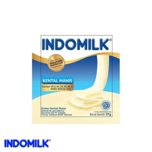 Jual Indomilk Skm Plain Sachet 37 Gr | Shopee Indonesia