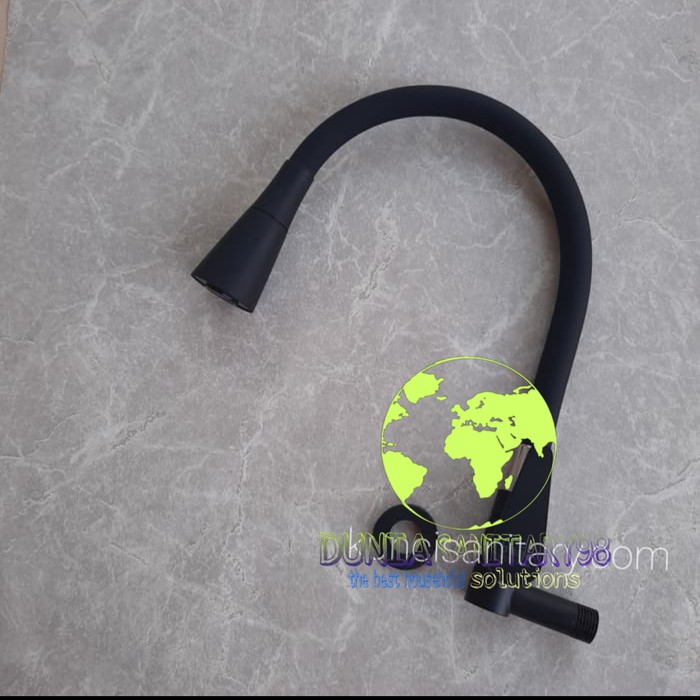 Jual Kran kitchen sink Dinding Hitam keran cuci piring Tembok Black ...